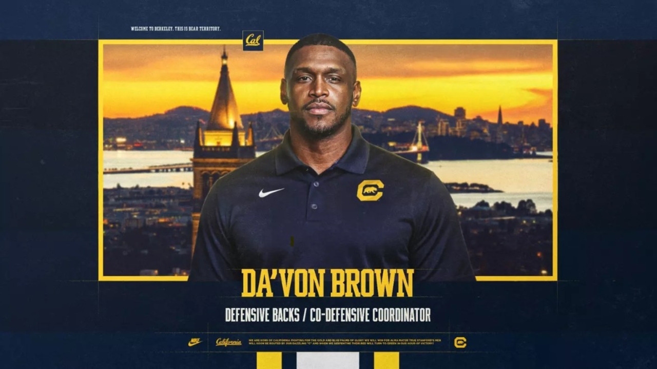 Cal Football: Brown Tabbed To Lead Cal Defensive Backs | Bear Insider